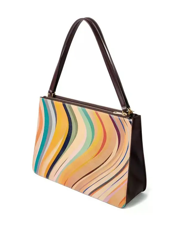 Paul Smith Dusky Swirl Double Zip Tote Bag