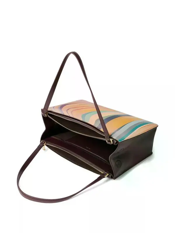 Paul Smith Dusky Swirl Double Zip Tote Bag