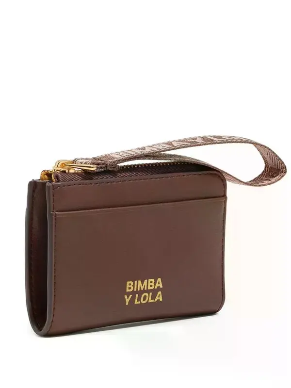 Bimba Y Lola Zip Wristlet Wallet - Brown