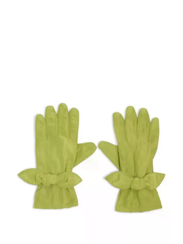 Bimba Y Lola Knot Gloves - Green