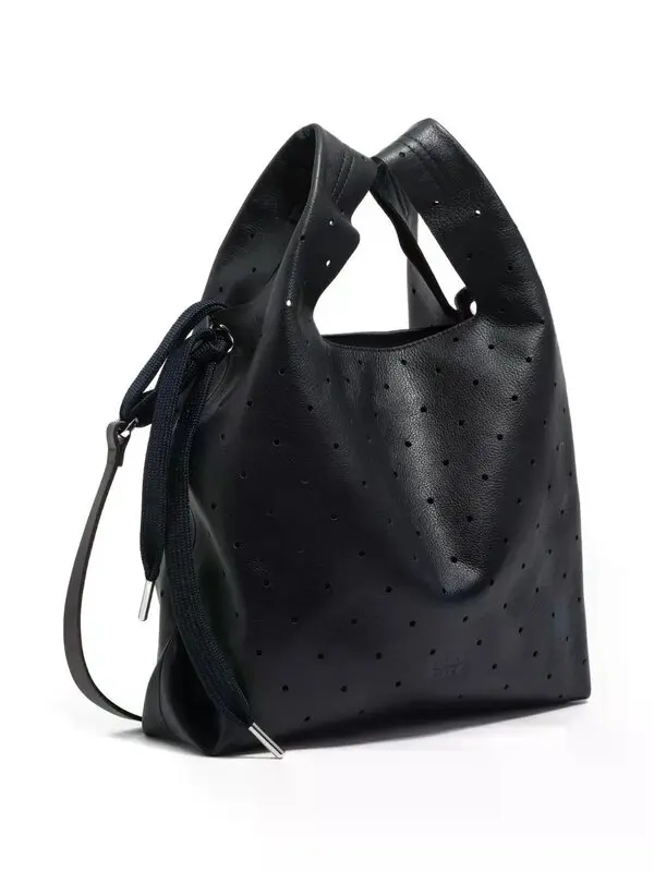 Bimba Y Lola Perforated Drawstring Shoulder Bag