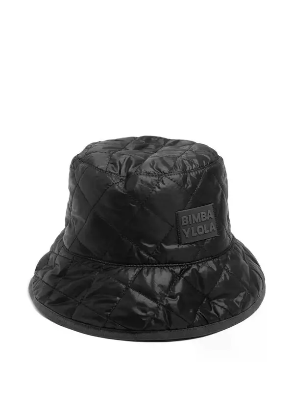 Bimba Y Lola Quilted Bucket Hat - Black