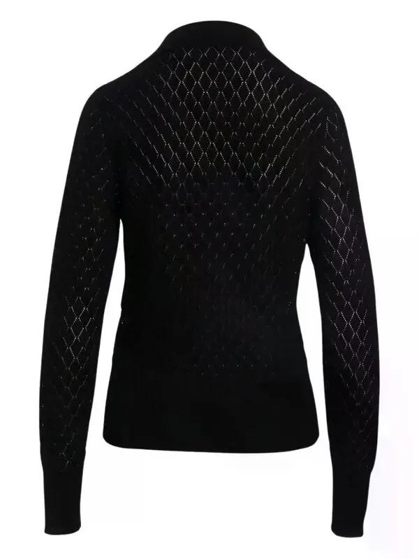 SAPIO Diamond-pointelle Sweater