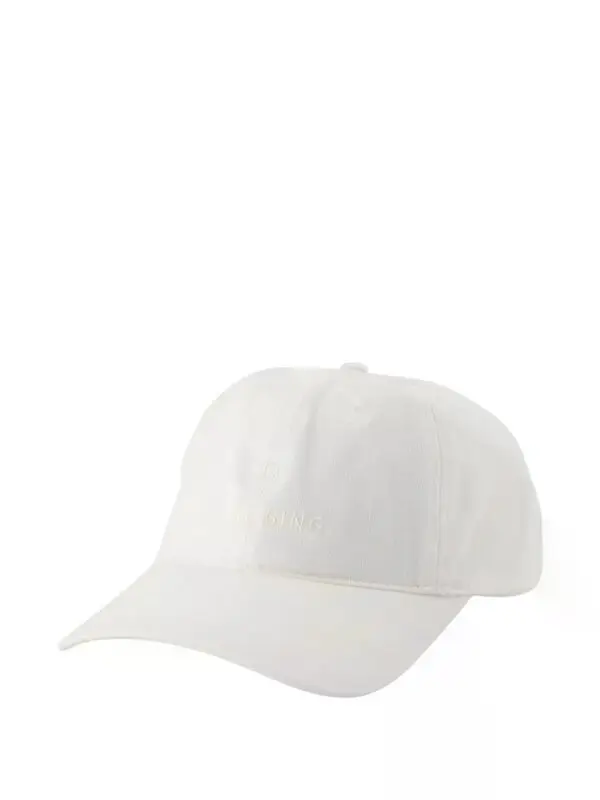 ANINE BING Logo Baseball Cap - White