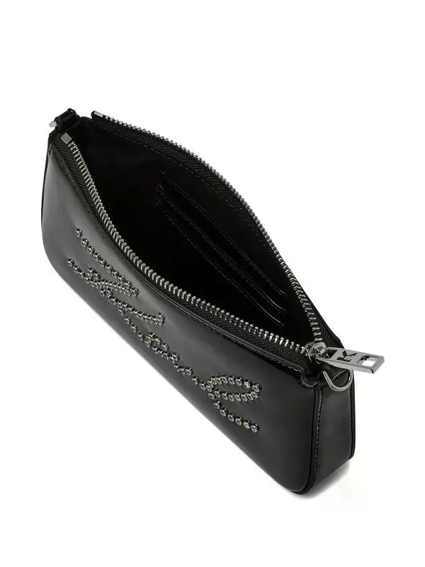 Karl Lagerfeld Stud-embellished Clutch