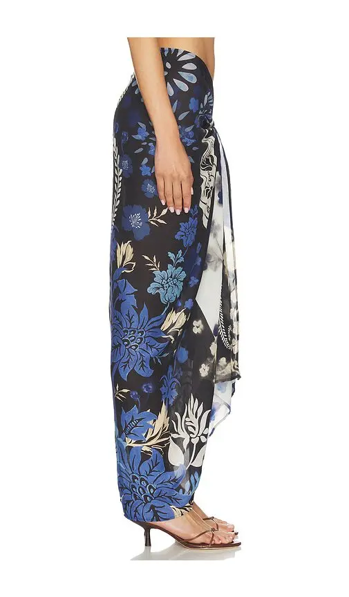 Agua Bendita Marine Batik Sarong - Multicolor