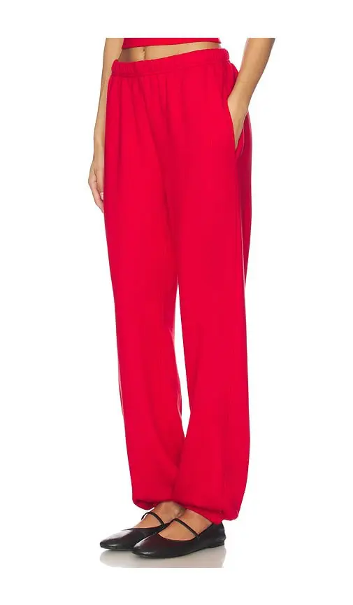 Eterne Boyfriend Pocket Sweatpant - Rouge