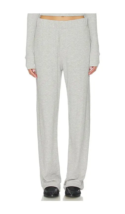 Eterne Thermal Lounge Pant - Heather Grey