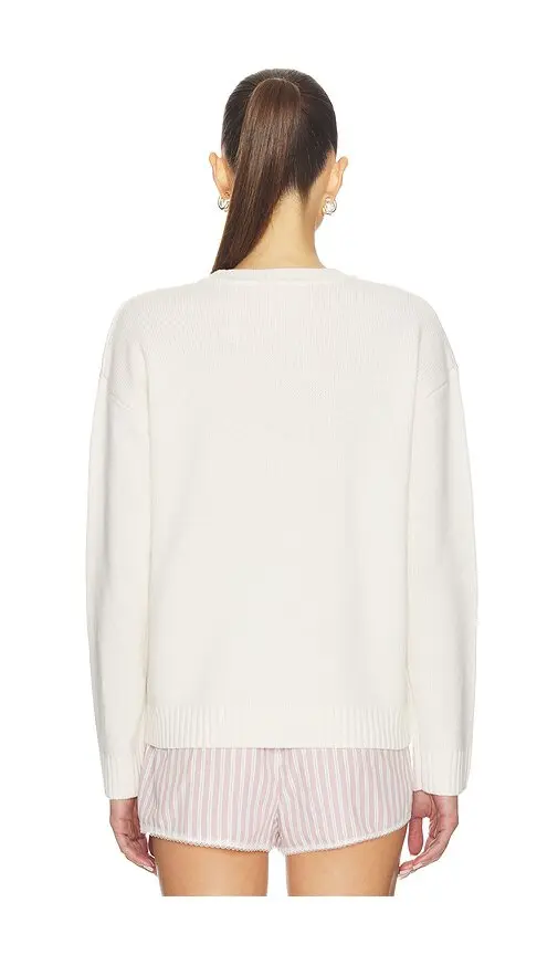 LoveShackFancy Francie Pullover - Apres Ivory