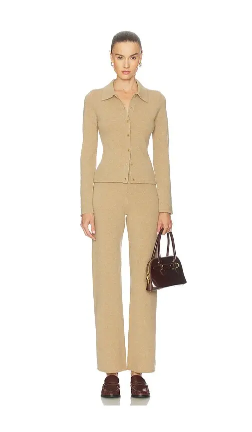 L'academie Berke Button Down Top