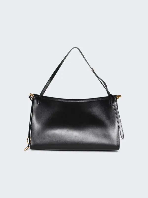 ALAÃA Alaïa Le Click East West Large Leather Bag