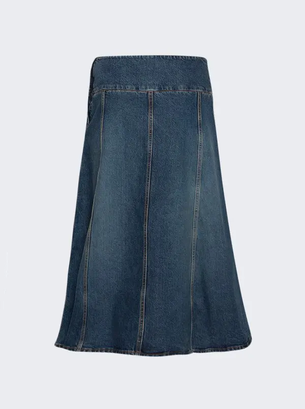 ALAÃA Slit A-line Skirt
