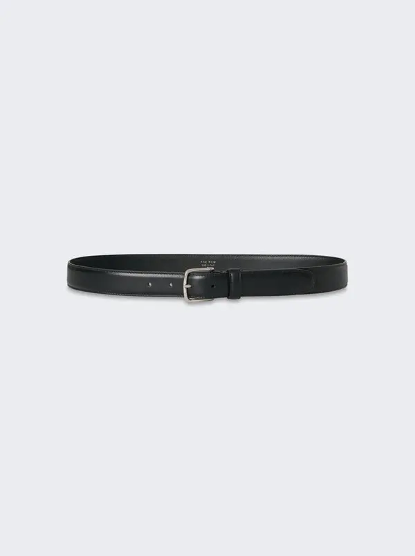 THE ROW Classic Calfskin Leather Belt - Black