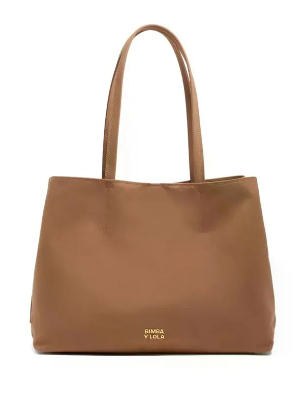 Bimba Y Lola Small Logo-patch Tote Bag