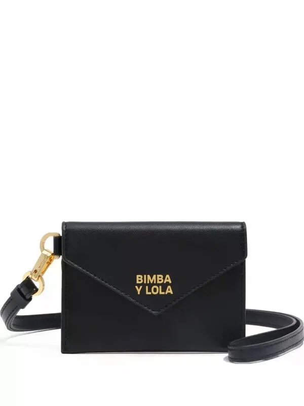 Bimba Y Lola Lanyard Cardholder - Black