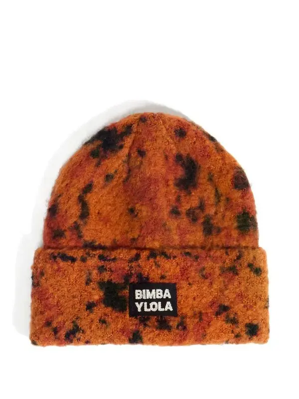 Bimba Y Lola Knit Beanie - Orange