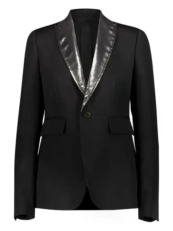 SAPIO N°55 Lamé-lapels Jacket