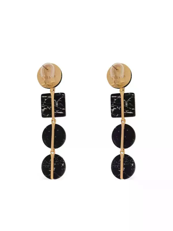 Cult Gaia Geometric Drop Earrings