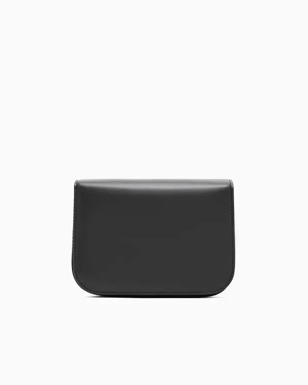 Giorgio Armani Small Leather Shoulder Bag - Brown