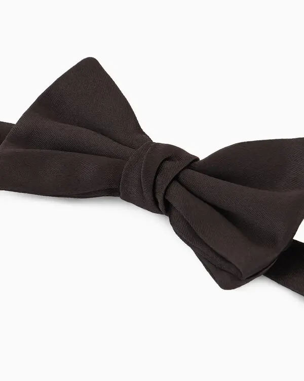 Giorgio Armani Silk Self-tie Bow Tie