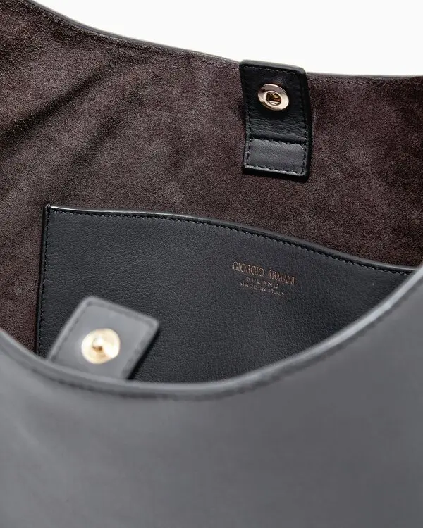 Giorgio Armani Leather Hobo Bag