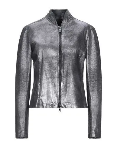 Peuterey Platinum Leather Jacket - Black