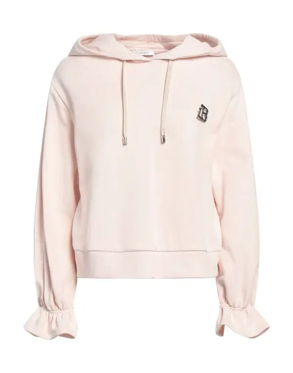 I BLUES Hooded Cotton Sweatshirt