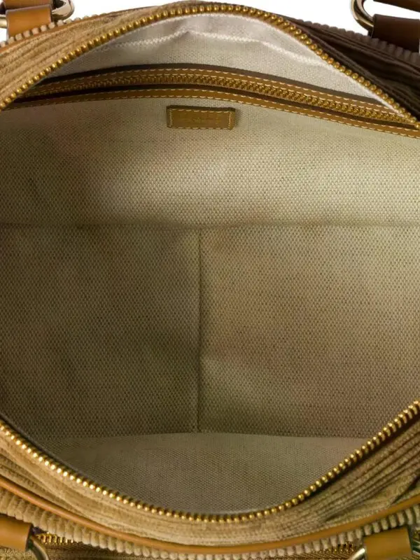 Miu Miu Pocket Shoulder Bag - Brown