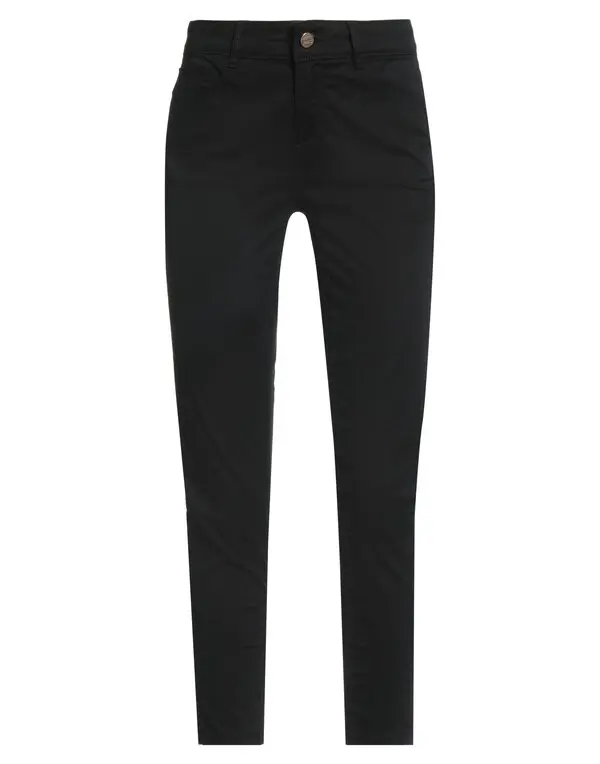 FRACOMINA Cotton And Elastane Pants - Black
