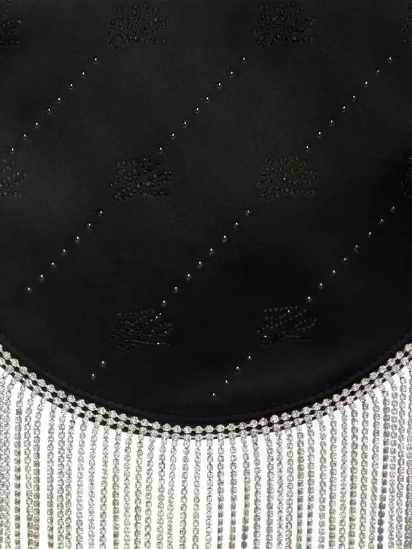 Karl Lagerfeld K-soiree Rhinestone Shoulder Bag