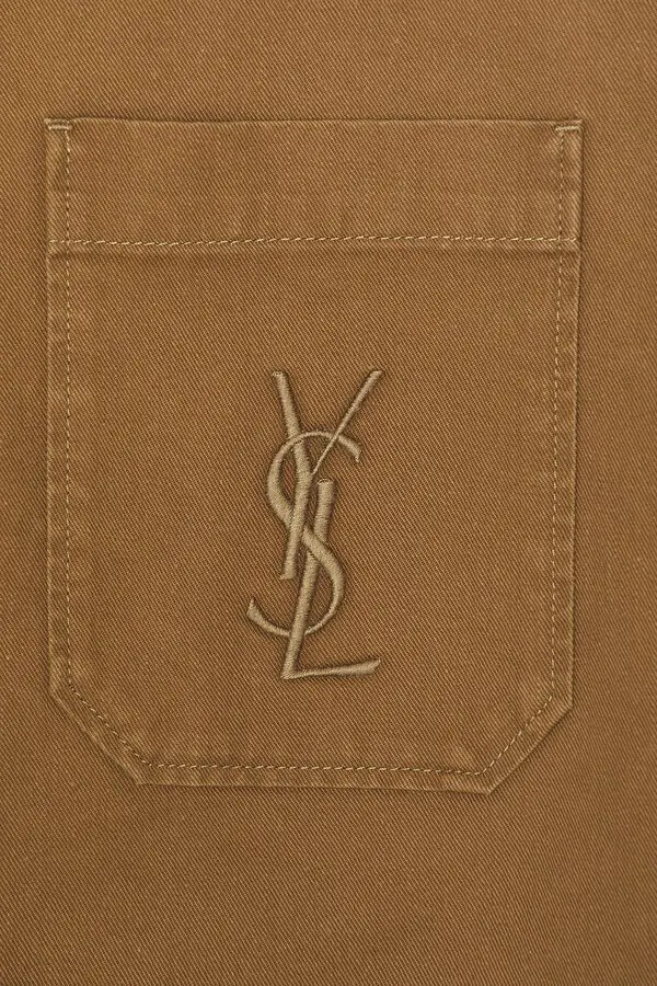 Saint Laurent Long Sleeve Shirt - Savane