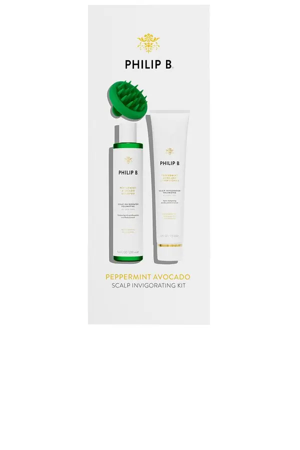 PHILIP B. Peppermint Avocado Scalp Invigorating Kit - N,a