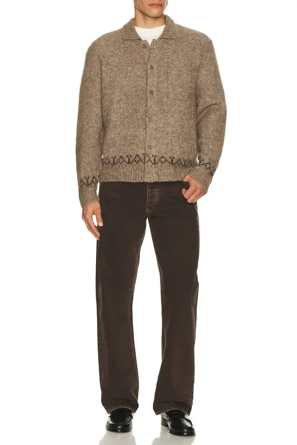 PERCIVAL Novel Collared Cardigan