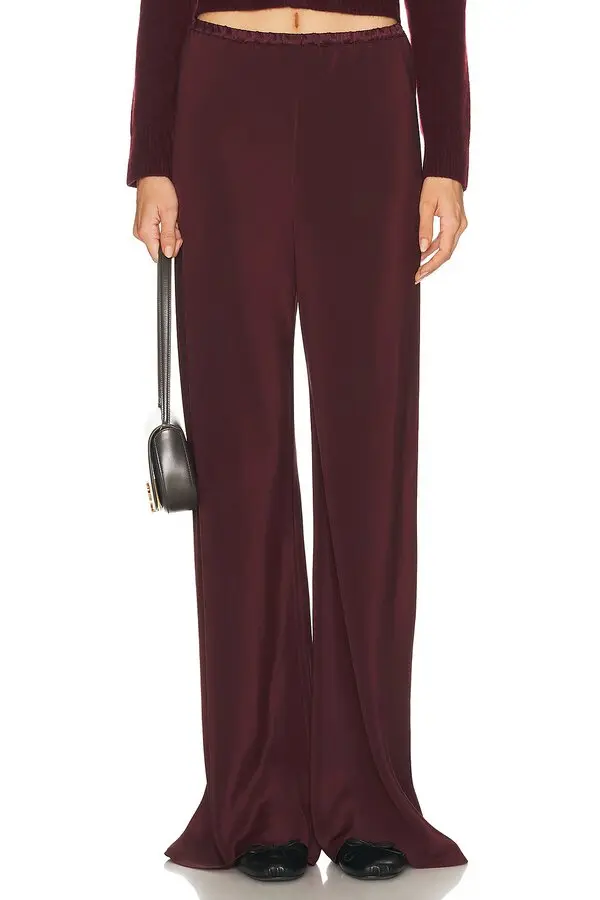 Sablyn Naomi Pull On Pant - Bordeaux