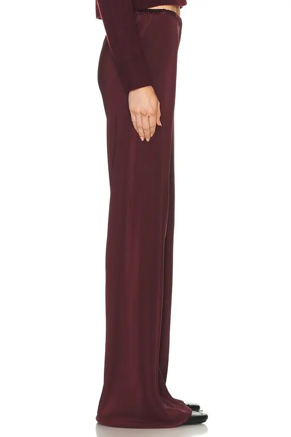 Sablyn Naomi Pull On Pant - Bordeaux