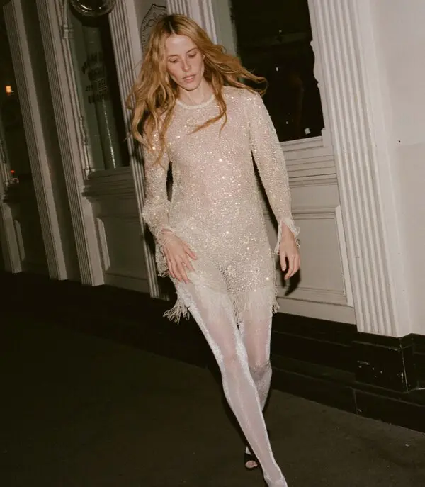 DÔEN Noemi Embellished Mini Dress