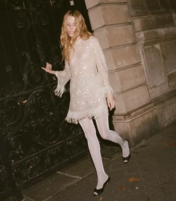 DEn Noemi Embellished Mini Dress - Pierre De Lune | Editorialist