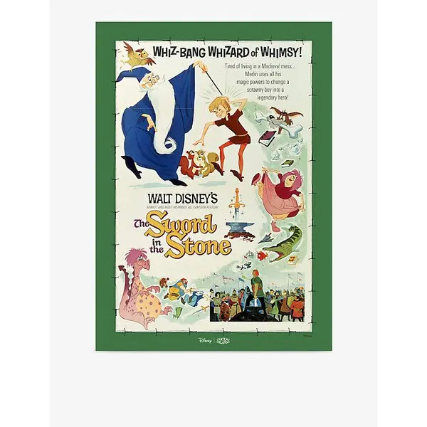 CHATEAU ORLANDO X X Disney Printed Cotton Tea Towel - Green