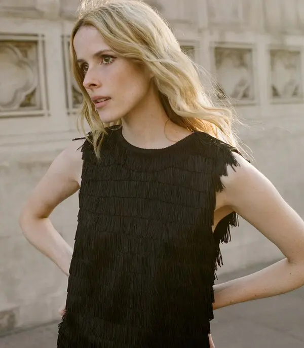 DÔEN Soirée Tunic Top - Black