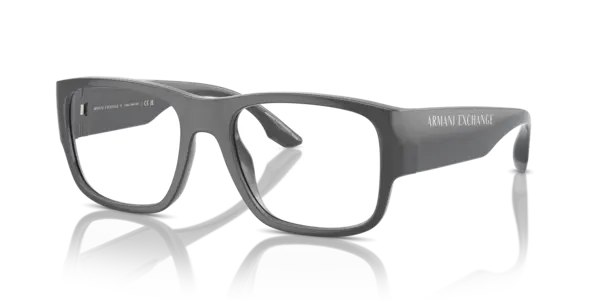 Armani Exchange Ax3112u Glasses Frames - Noir Métallisé