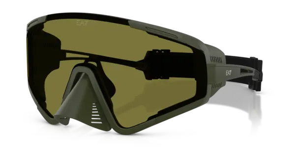 EA7 Full Rim Sports Sunglasses - Vert Militaire Mat