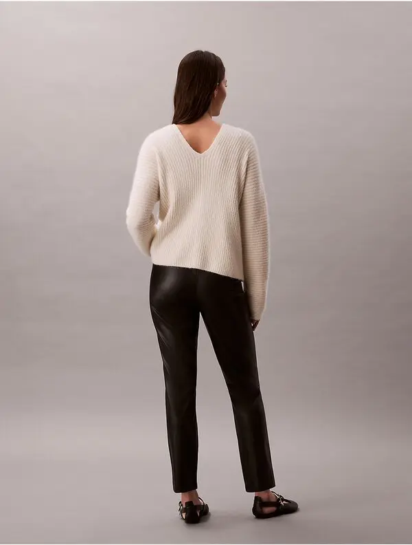 Calvin Klein Faux Leather Leggings