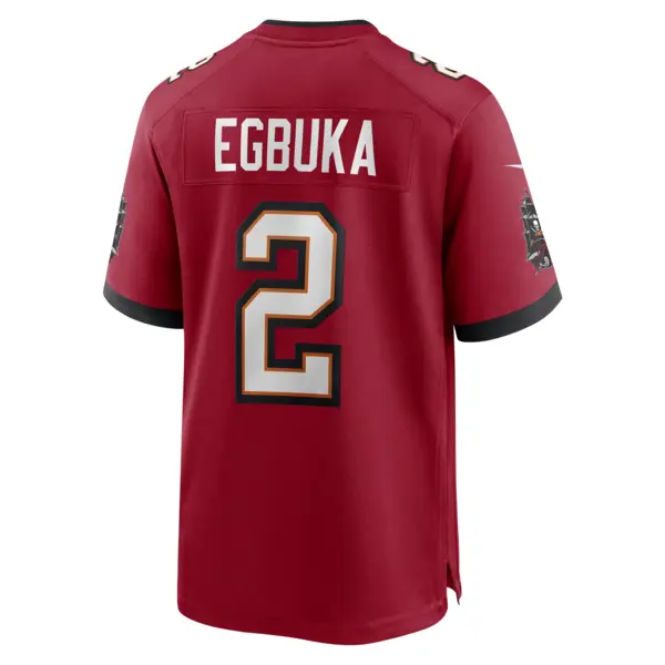 Nike Emeka Egbuka Tampa Bay Buccaneers Nfl Game Jersey - Red