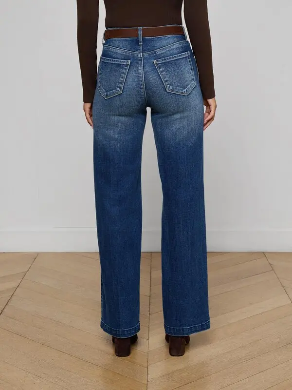 L'Agence Scottie Wide-leg Jean - Gladstone