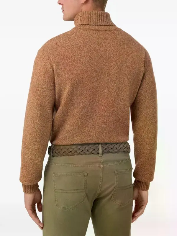Boggi Milano Roll-neck Wool Sweater