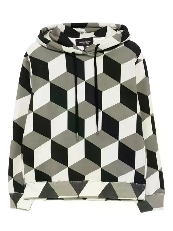 Cynthia Rowley Printed Hoodie - Green