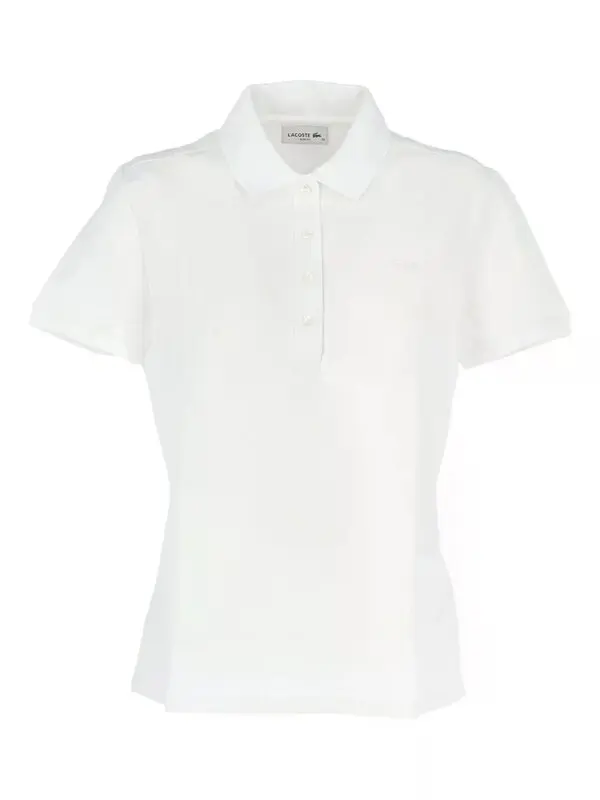 Lacoste Button-up Polo Top