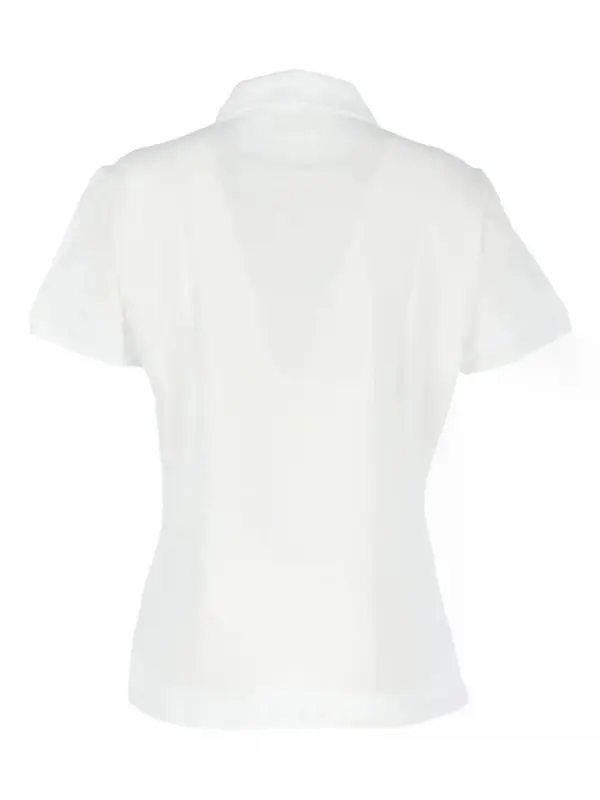 Lacoste Button-up Polo Top