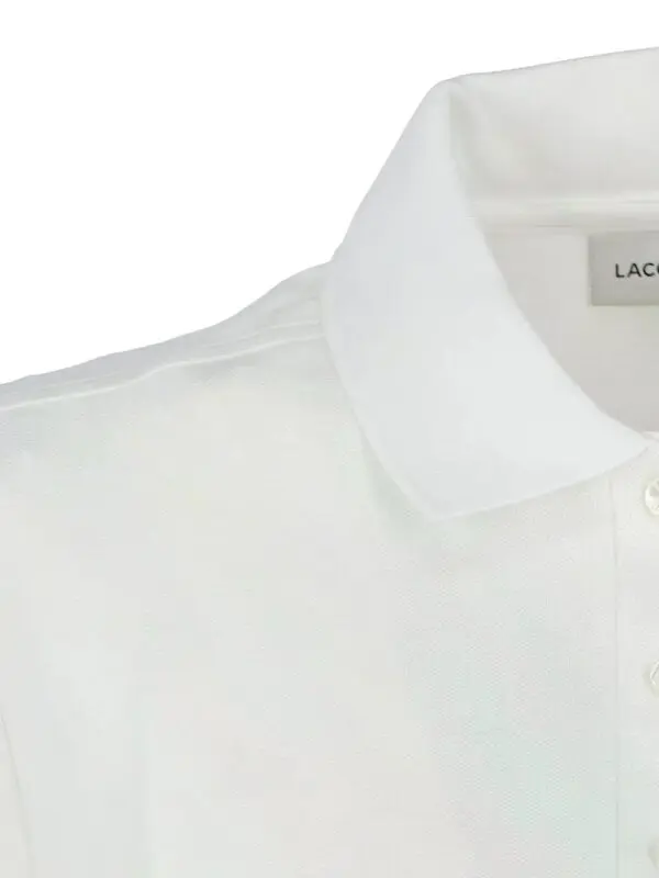 Lacoste Button-up Polo Top