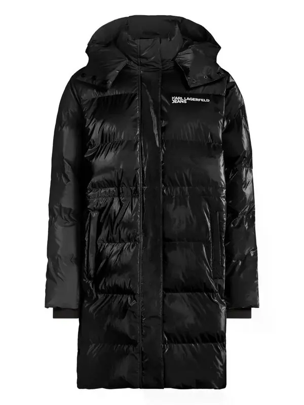 Karl Lagerfeld Logo Puffer Jacket